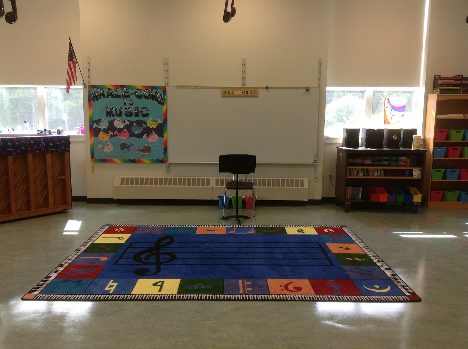 Mrs. Chick's Music Room: Classroom pictures