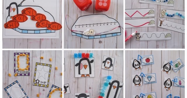 Polar Animals Preschool Pack