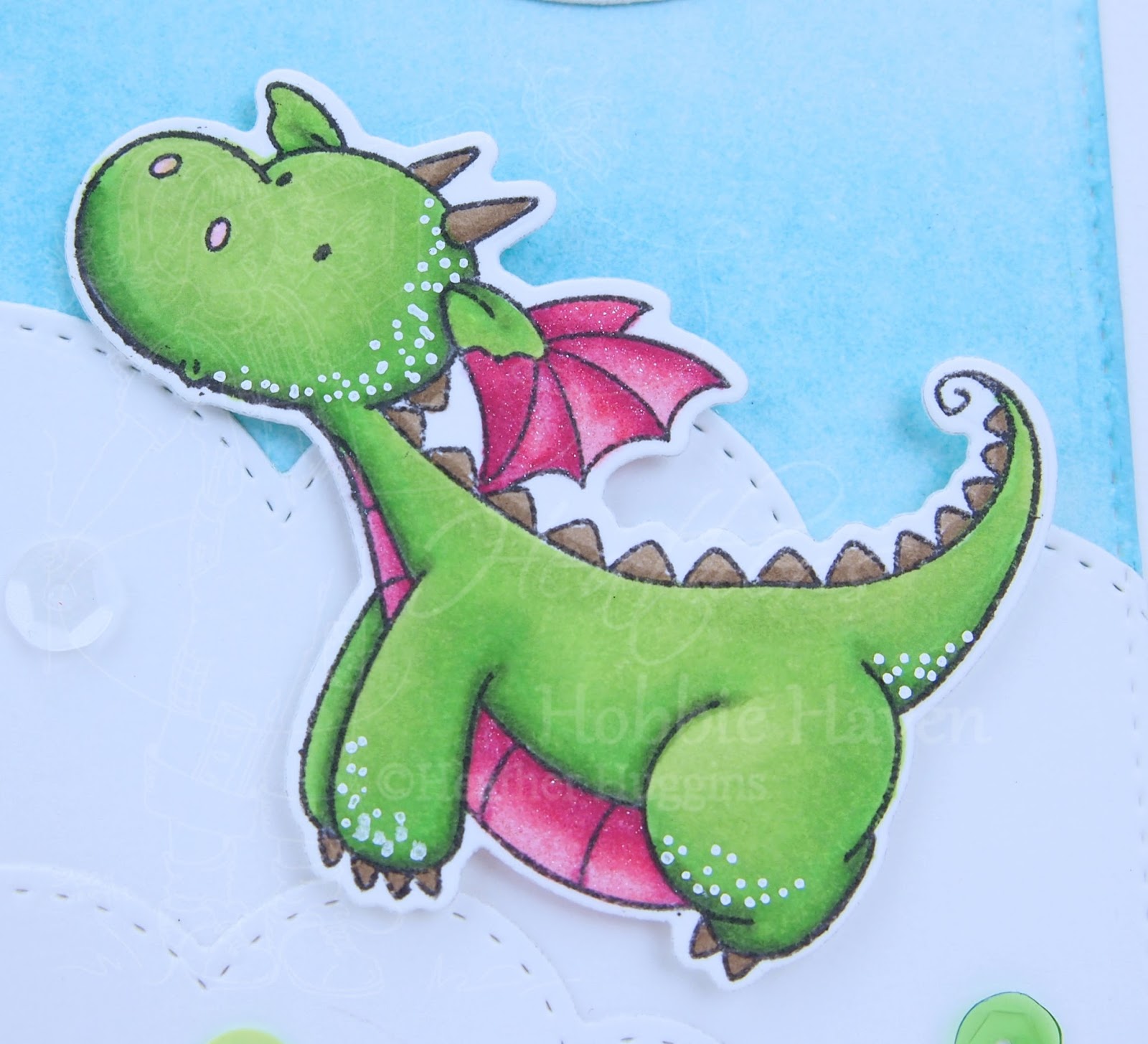 Heather's Hobbie Haven: Color Wednesday - Magical Dragons