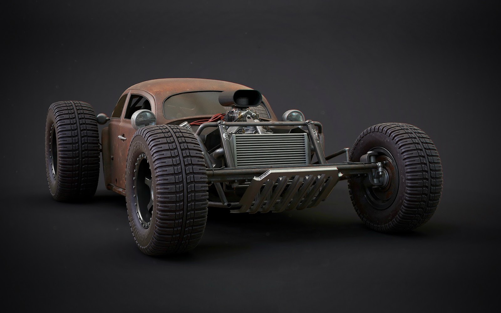 O-Tech Monster - Inazuma café racer