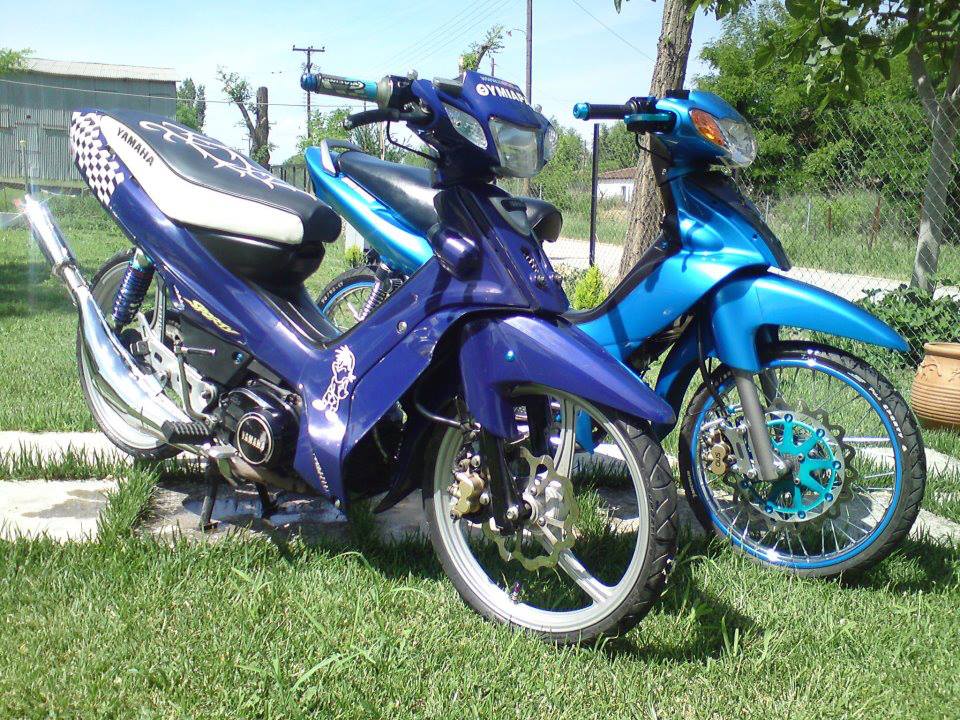 Mikrowio me dio rodes: Yamaha Crypton R