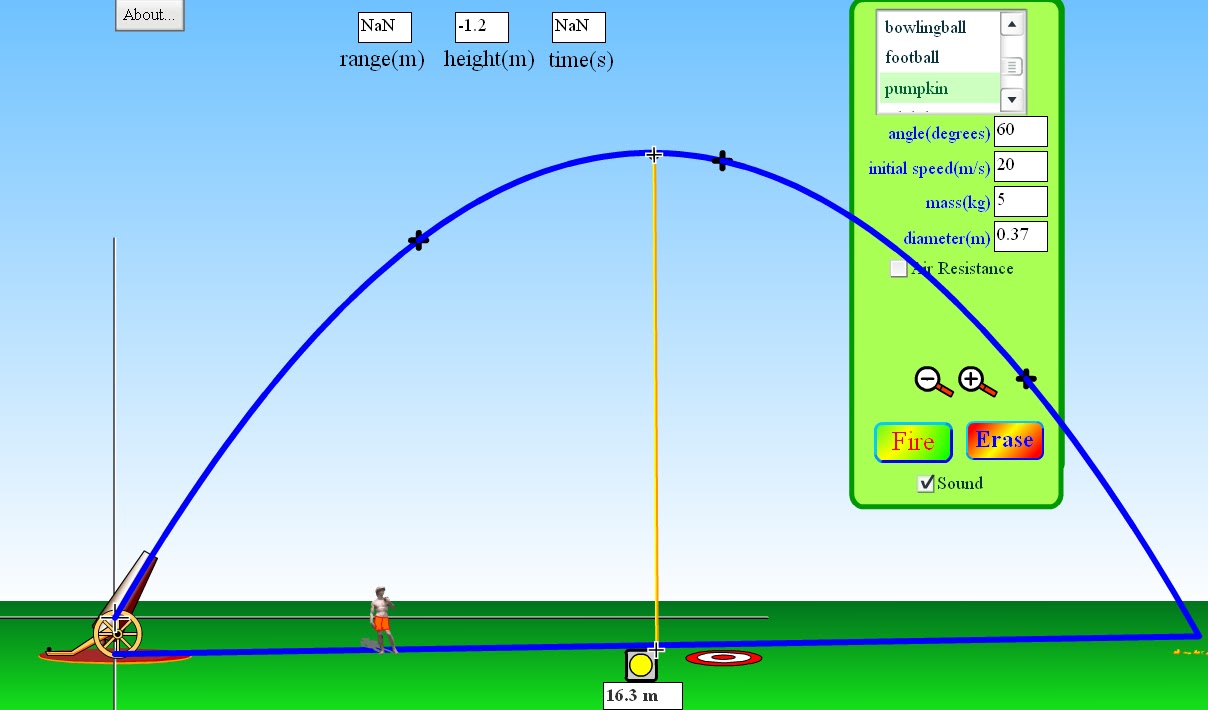 FÍSICA Y QUÍMICA MONTSERRAT ROIG: TIRO PARABÓLICO. 1º BACHILLERATO.