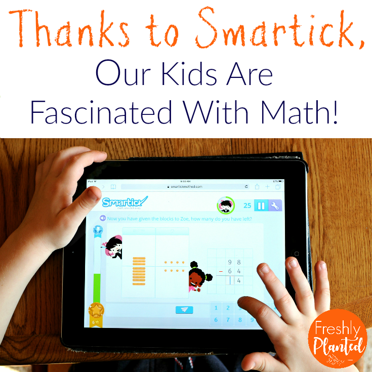 Thanks to Smartick, Our Kids are Fascinated With Math! - FreshlyPlanted