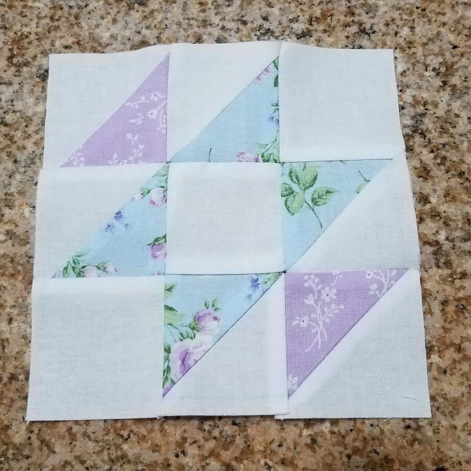 Block #2 Hand Pieced Quilt Along Link Up