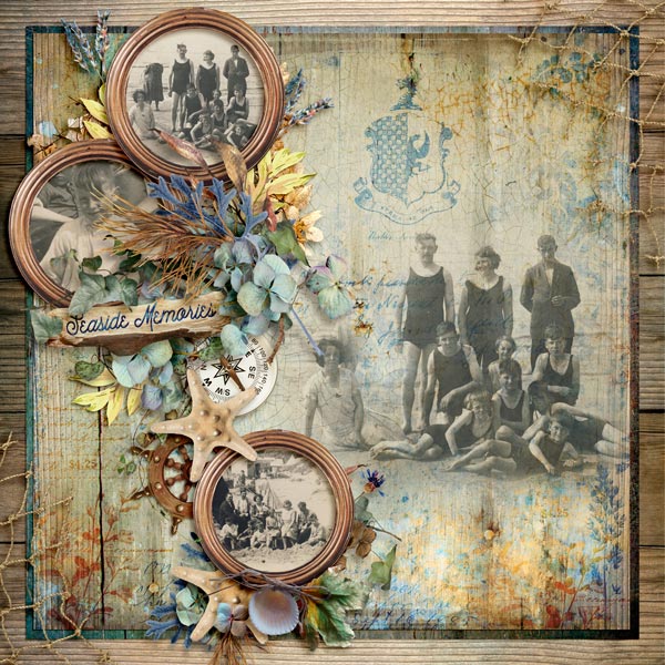 Scrappie Irene: Autumn by the Bay by Raspberry Road Designs