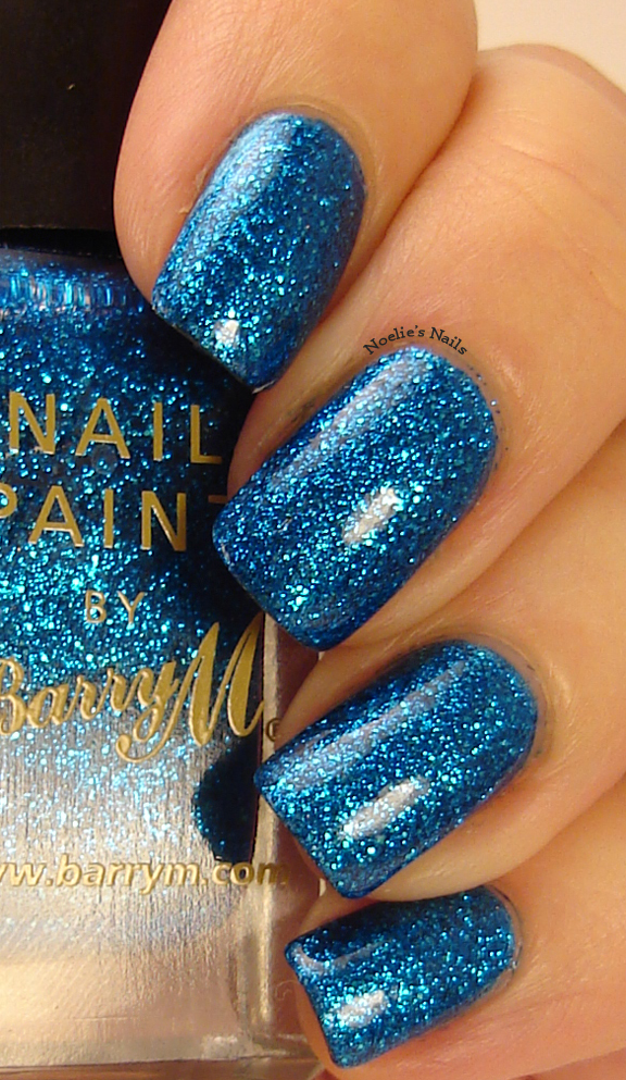 Noelie's Nails: Barry M Blue Glitter