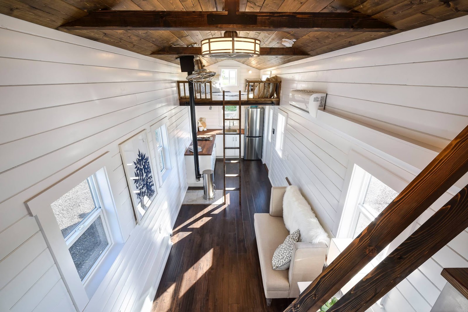 TINY HOUSE TOWN: 34' Loft Edition From Mint Tiny House Company