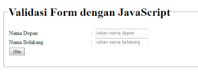 Validasi Form HTML dengan Java Script - RAJACODING.ID