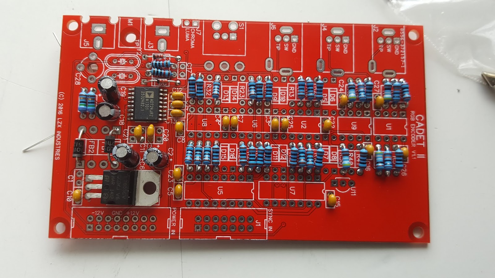 JonDent - Exploring Electronic Music: LZX Cadet II - RGB Encoder