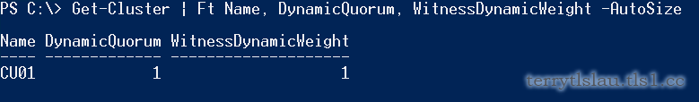 Terry L@u's blog: Windows Server 2012 R2 dynamic quorum enhancement