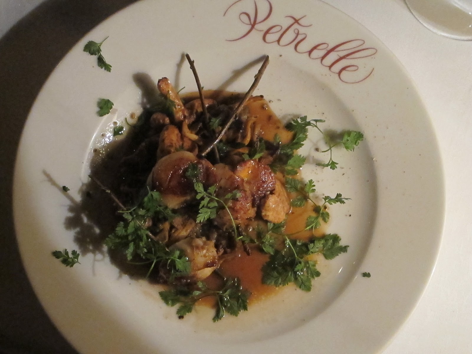 1001 Dinners 1001 Nights: Restaurant Petrelle (Paris) 01/2013