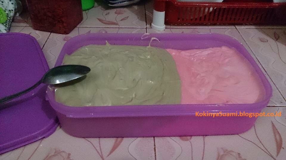 Kokinya Suami: Resep Es krim 3 bahan rasa es krim walls