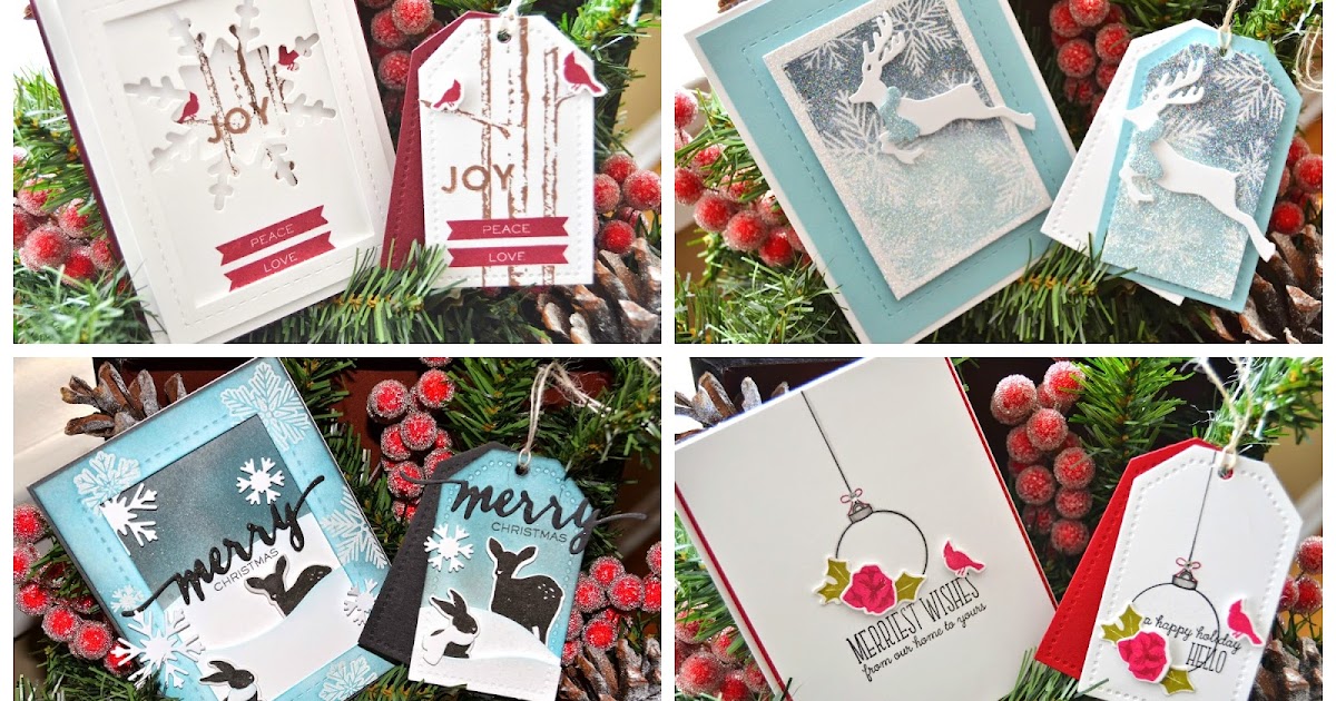 K and R Designs: WPlus9 Holiday Cards & Tags