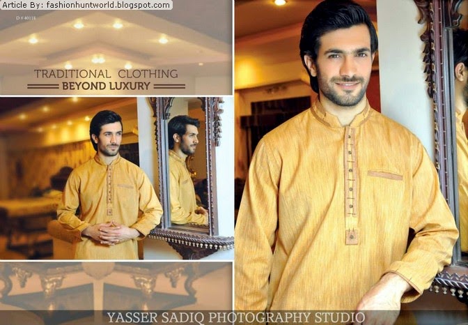 Eden Robe Eid Kurta Collection 2014 For Men | Eid Ul Azha Menswear ...
