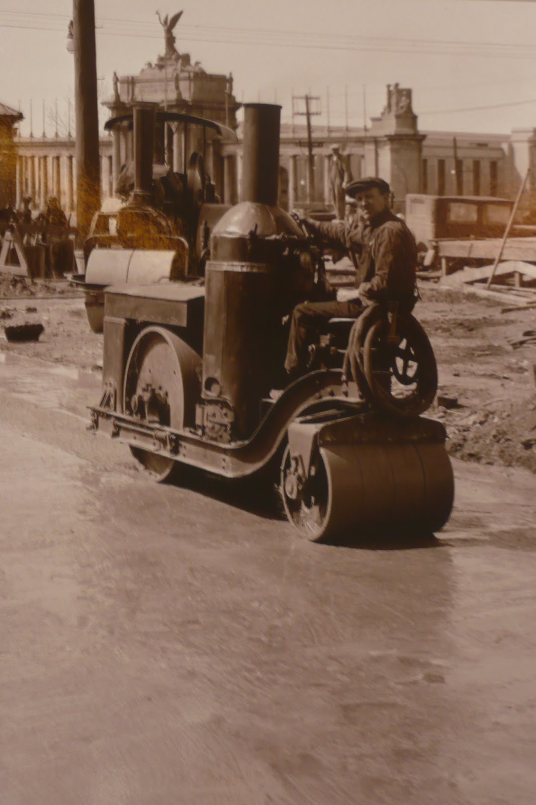 Progress is fine, but it's gone on for too long.: Steam roller
