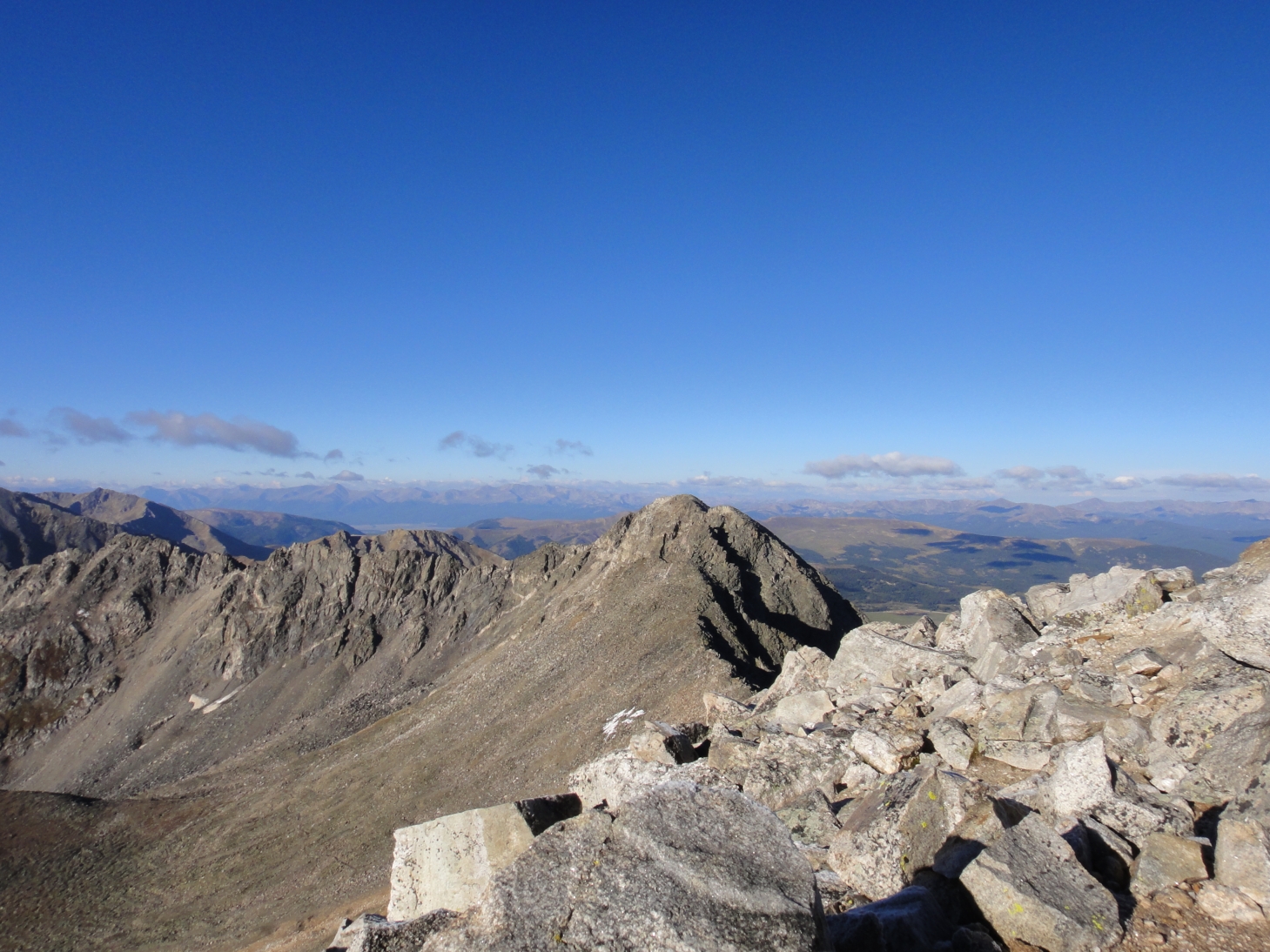 Hiking Rocky Mountain National Park: Fletcher Mountain and Quandary Peak.