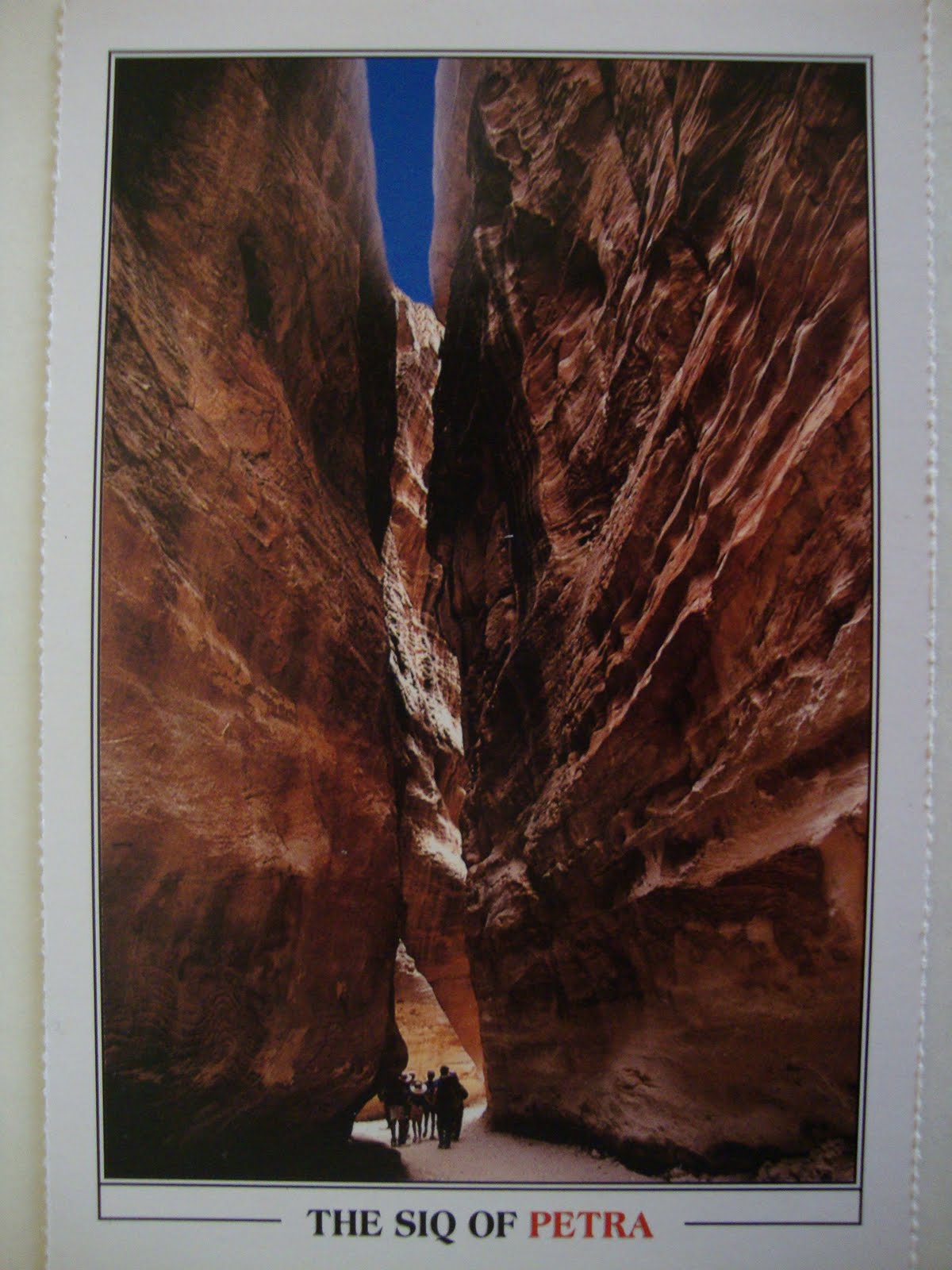 Stamps, Covers and Postcards: Postcards from Jordan - Petra