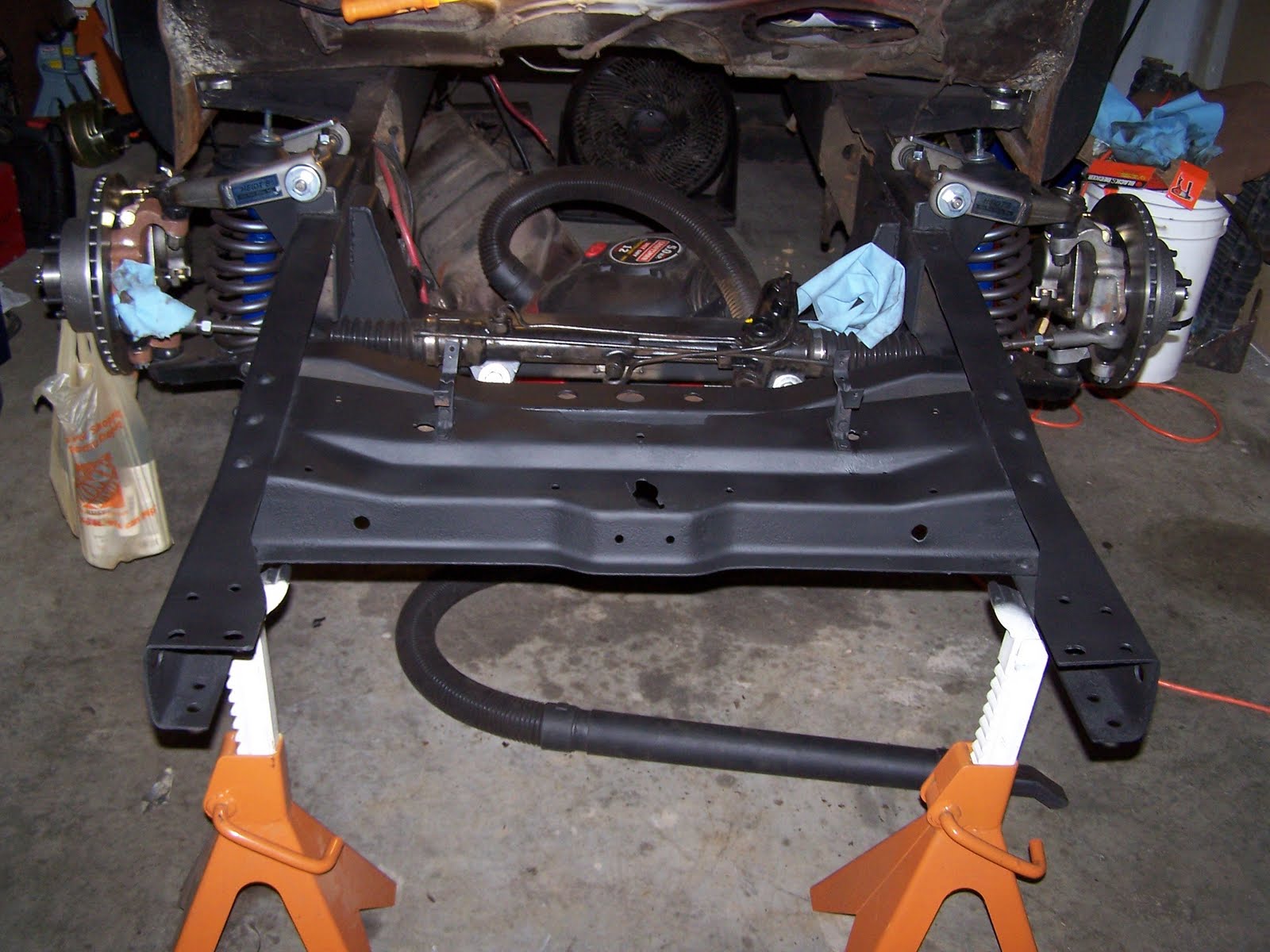 Kentucky F-100: IFS - Mustang II Front End