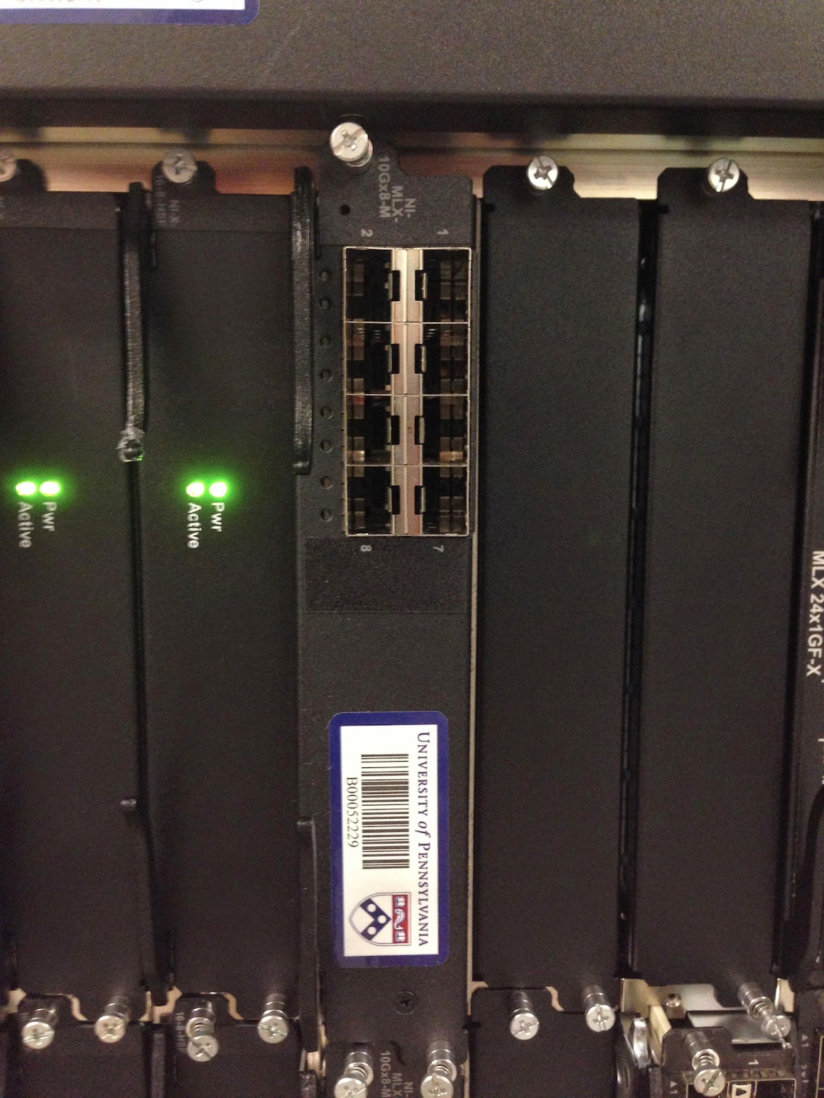 s.huque's blog: 100 Gigabit Ethernet at Penn