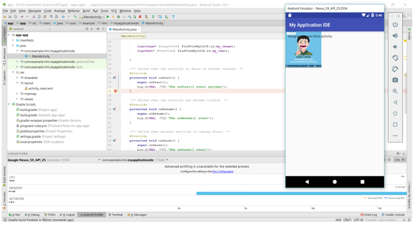 Cara debug android studio - kserecipes
