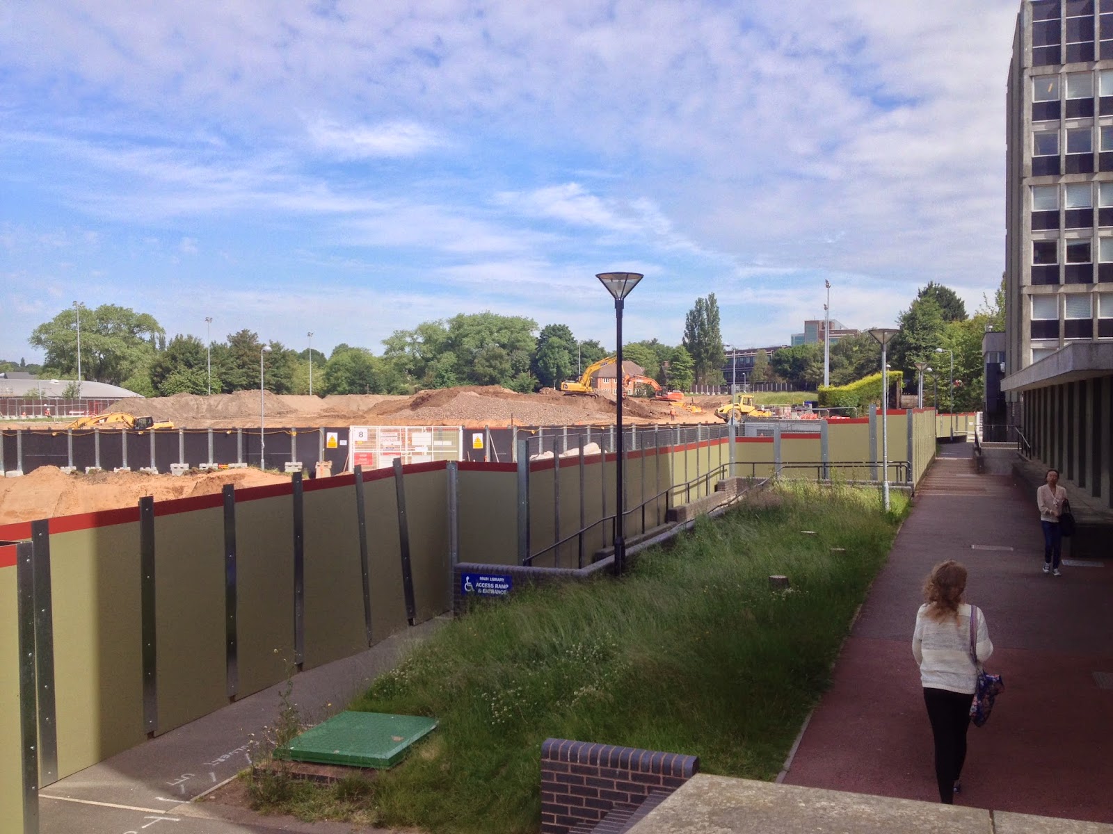 Chamberlain Hall construction June 2014 update