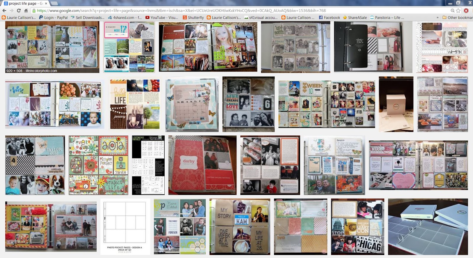 Laurie Callison's Visual Vocabulary: What Is Digital Project Life ...