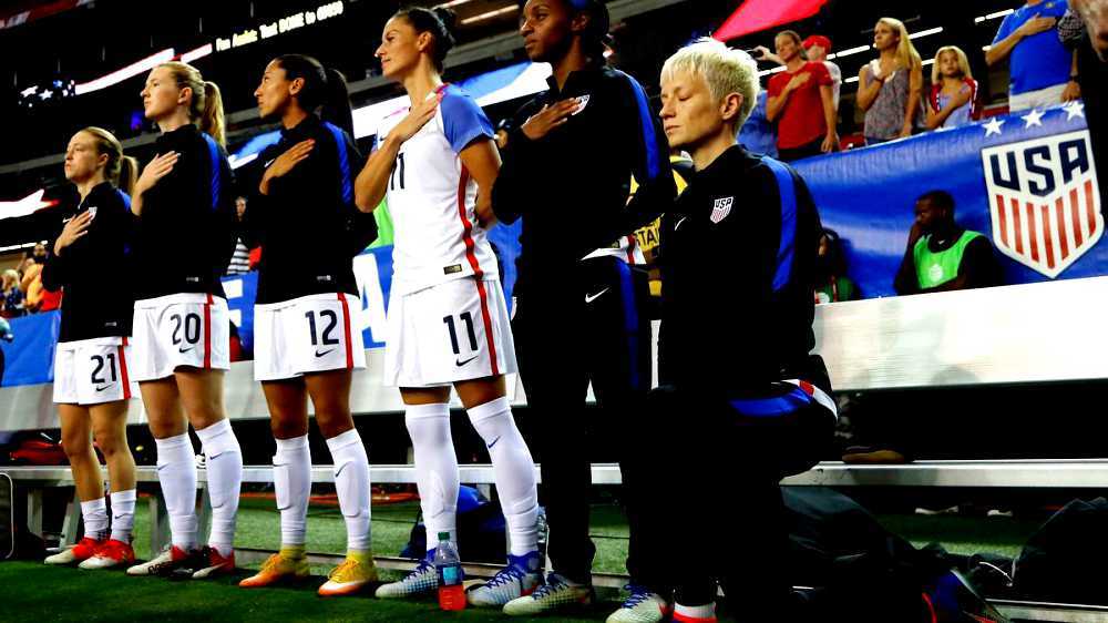 U.S. national anthem protests