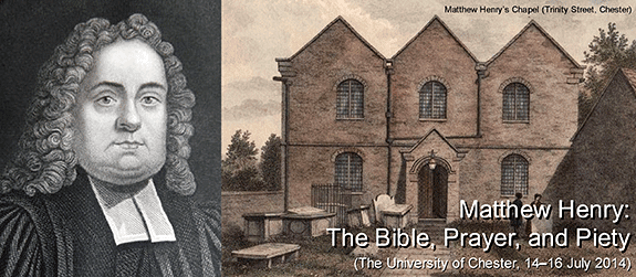 Cranberry Morning: Matthew Henry, Servant of God