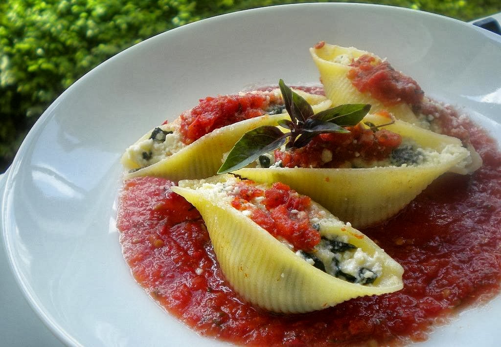 BLOG DO BALTAR: Conchiglioni ao Ragu de Carne e Mascarpone