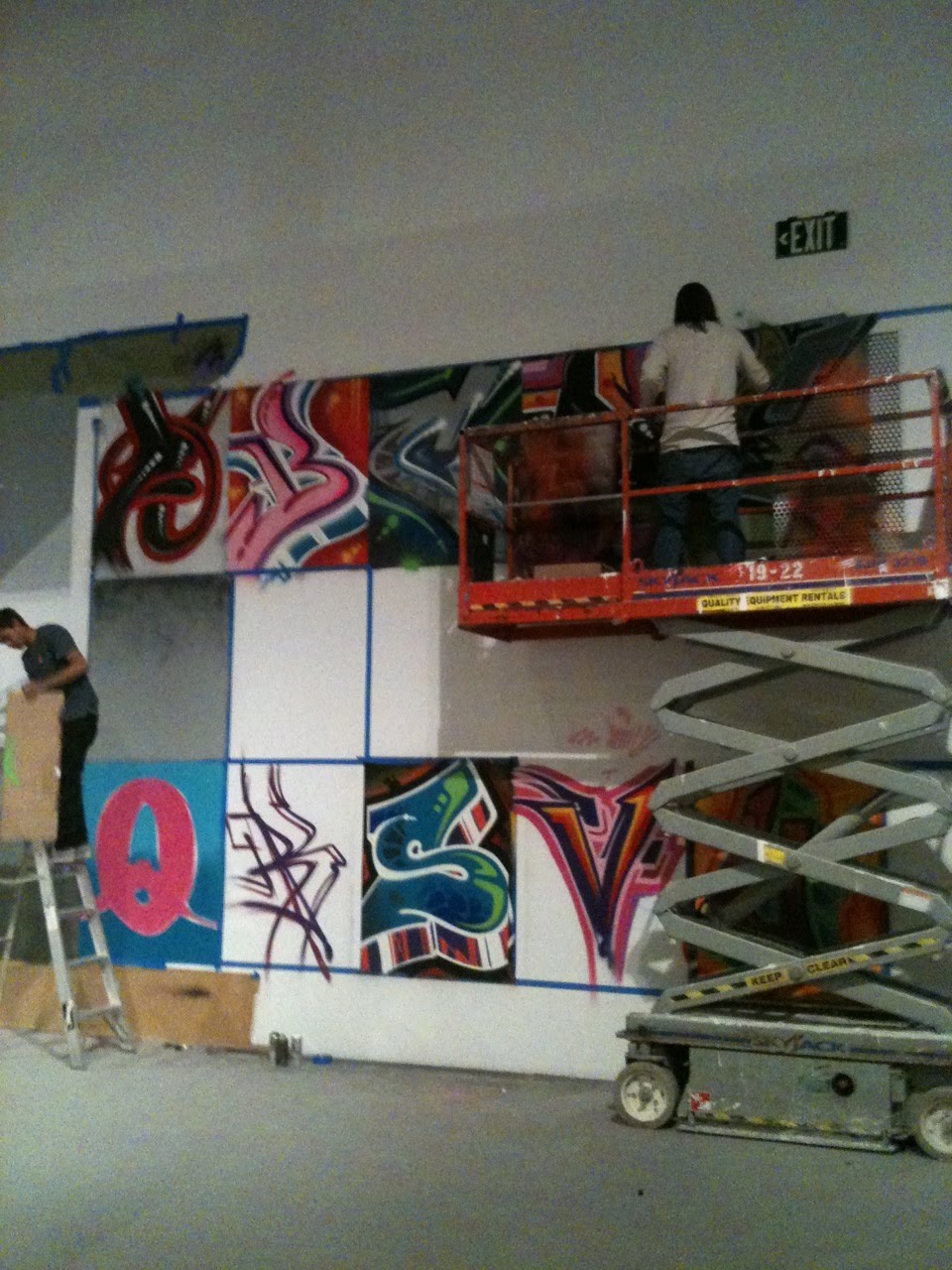 MAINTAIN LA: MOCA Graffiti art show sneak peak follow up report