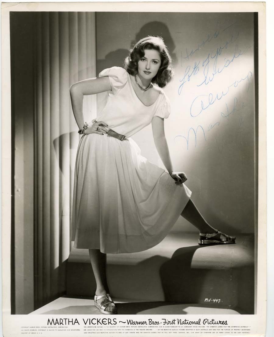 Slice of Cheesecake: Martha Vickers, pictorial