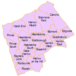 2011 | Map of London Political Regional