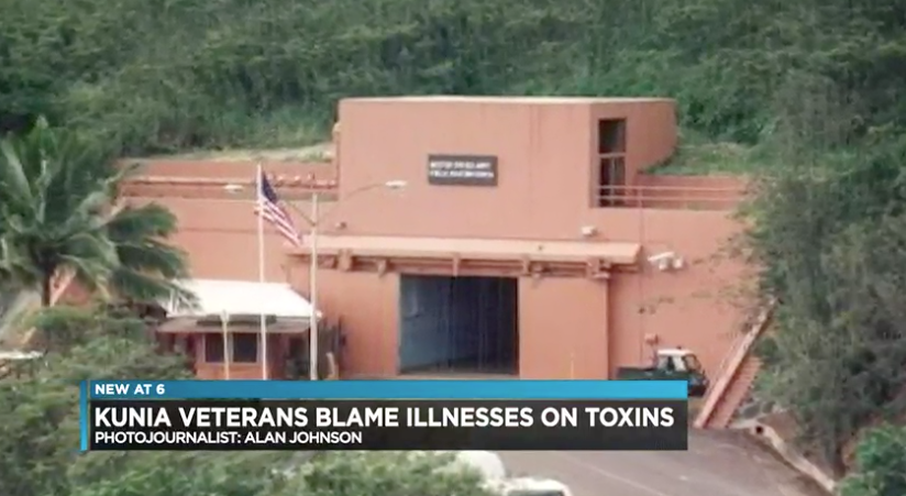 Wounded Times: Were you stationed at Kunia Hawaii? Are you sick?