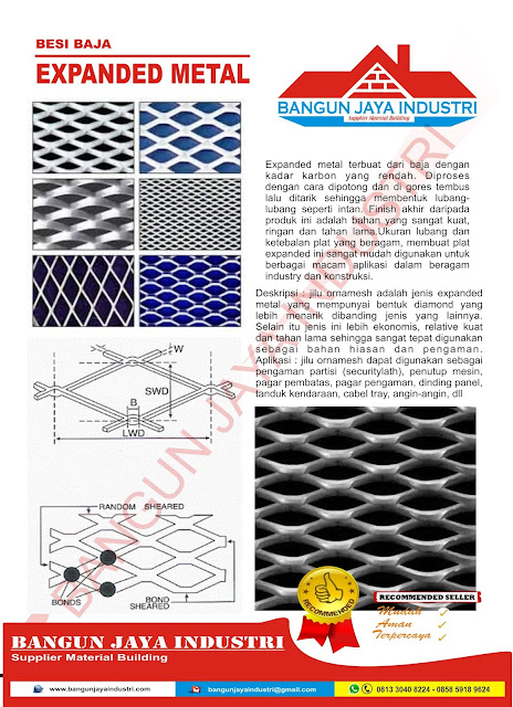 Expanded Metal | Supplier Bahan Bangunan