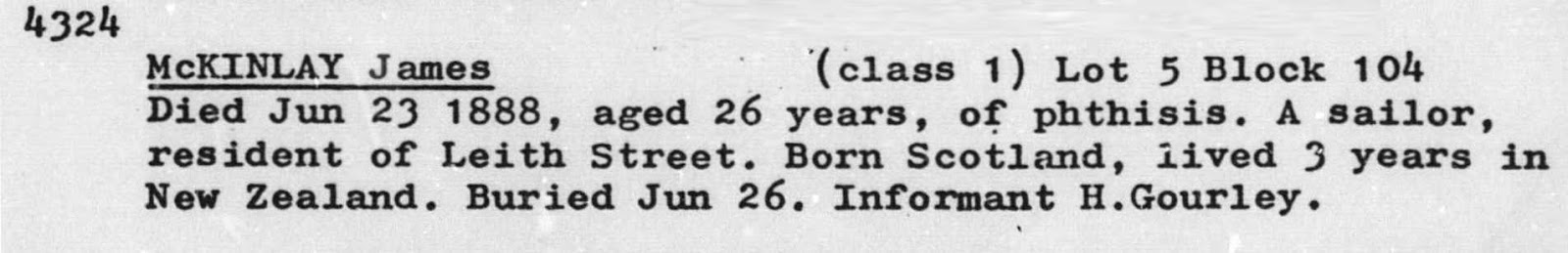 Family Tree Knots: A McKinlay in New Zealand