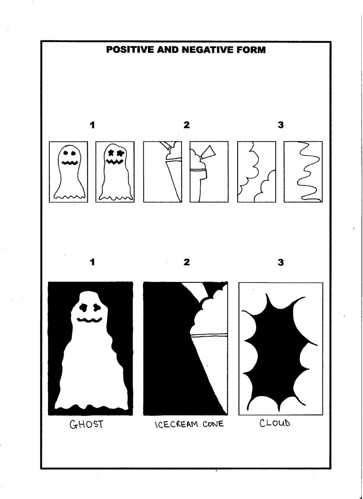 kate loves design: Design 3 - LA03 Positive and Negative Form