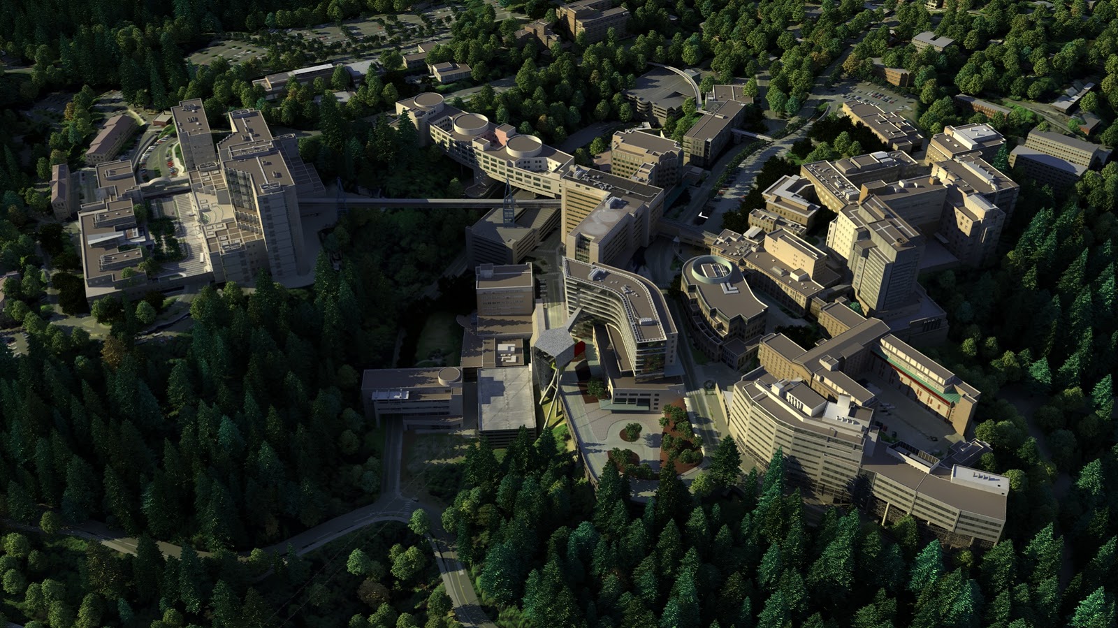 NC3D: OHSU Campus Model