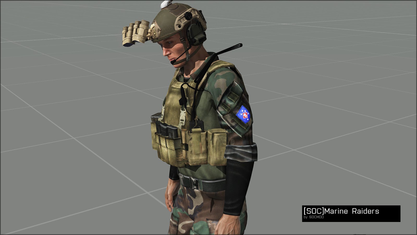 独自に作られた装備で MARSOC を Arma 3 に追加する SOC MOD で複眼の暗視装置 GPNVG-18 が開発中 | 弱者の日記 ...