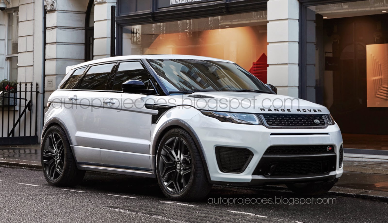 PROJEÇÃO: Range Rover Evoque SVR | Auto Projeções