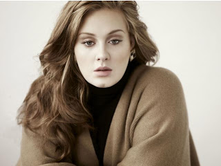 Celebrity Hairstyle: Adele long hairstyles.