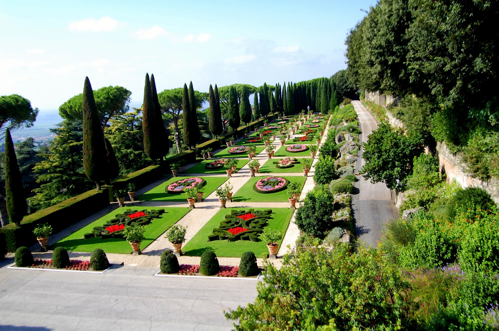 Visita ai Giardini Vaticani di Castel Gandolfo