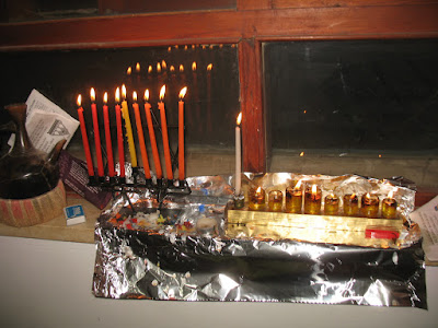 Shiloh Musings: Where do You Light Your Chanukiya, Chanuka Menorah?