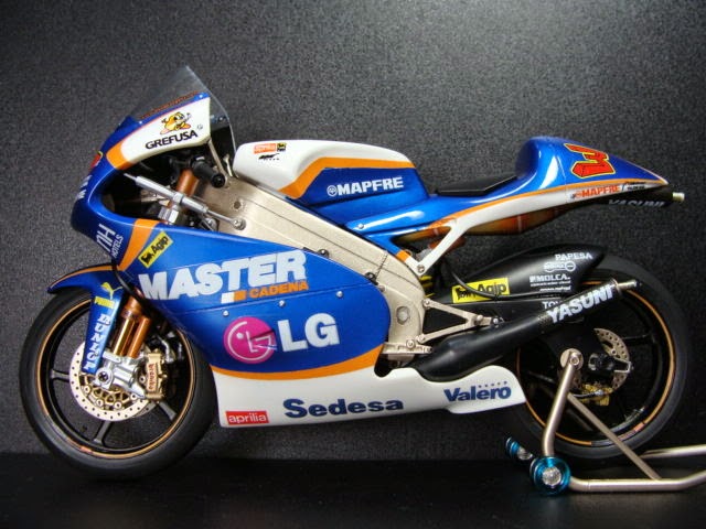 Racing Scale Models: Aprilia RSW 250 Master MVA Team Aspar 2007 by KAZ ...