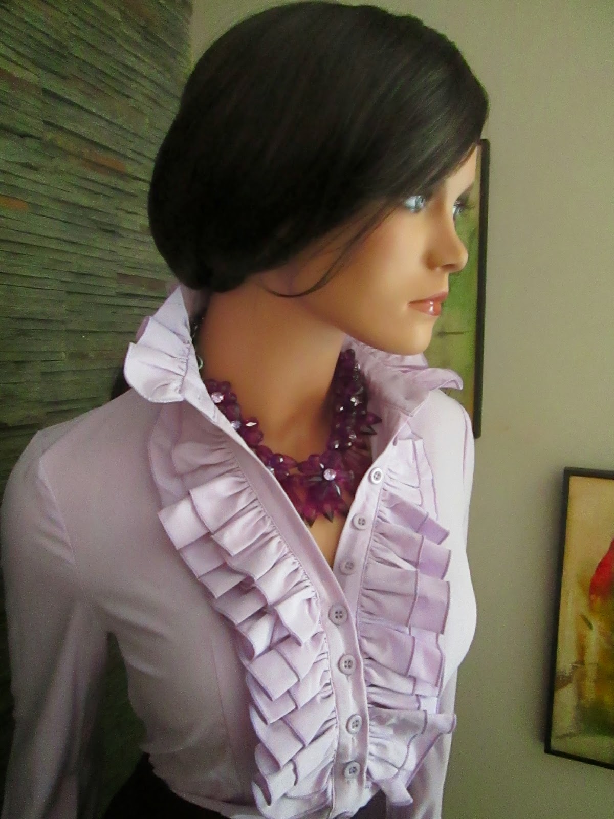 Los Collares de Candela: Cómo combinar un collar morado