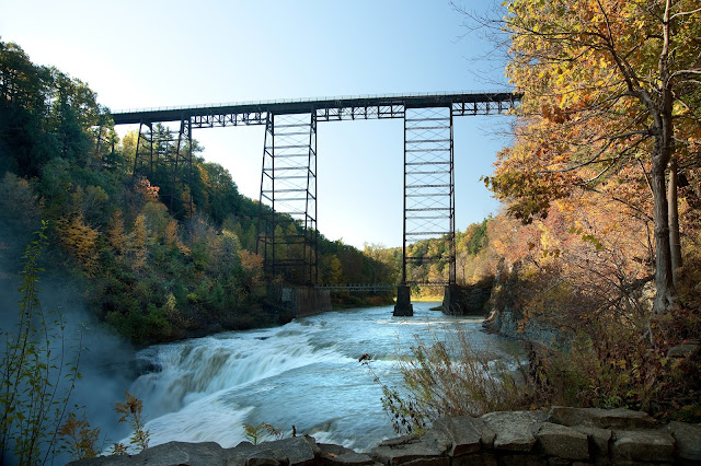 Industrial History: 1852+1875+1903+2017 (NS+CP)/Erie Portage Bridge ...