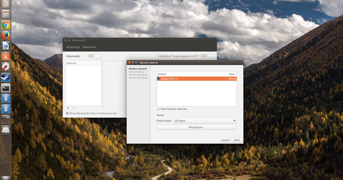 (How to) Connect Ubuntu to Android's WiFi via Bluetooth Tethering