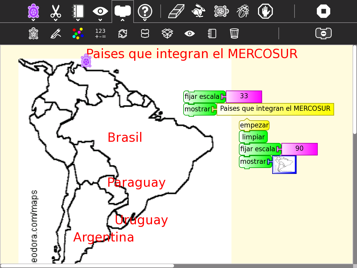 experimentando la xo: Paises que integran el MERCOSUR