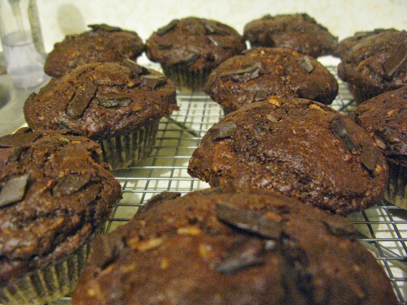 Laura's Culinary Adventures: German Chocolate Muffin