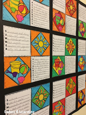 Fun Games 4 Learning: Summer Writing Prompts