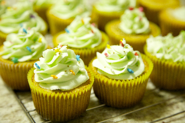 Cupcake Fresco: Cupcakes de Pistache